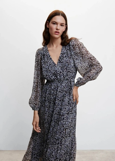 Сукня міді Mango 47024017 M – Брендовий одяг | ROZETKA