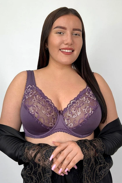 Бюстгальтер з м'якою чашкою 330000 Classic hydrangea Nana 90D violet (гортензія) (6000007413913 ...