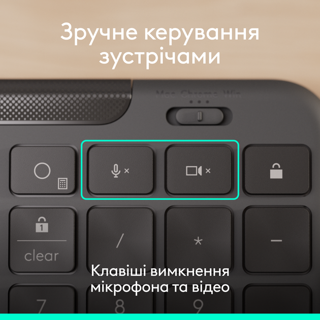 Клавіатура дротова Logitech Signature Slim K620 USB Graphite (920 ...