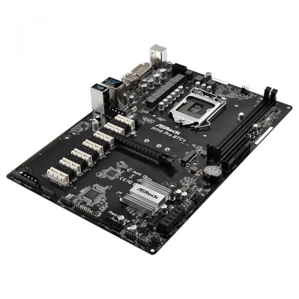 Материнська плата ASRock H110 BTC+ (S1151, INTEL H110, ATX) (H110 BTC+), Б/в – фото, відгуки ...