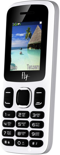 Мобильный телефон Fly FF180 White – фото, отзывы, характеристики в ...