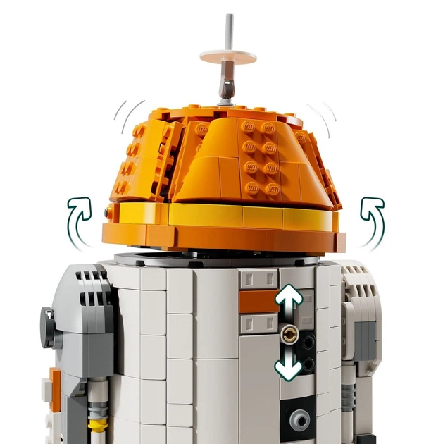 Конструктор LEGO Star Wars Астромеханічний дроїд Чопер C1-10P 1039 ...