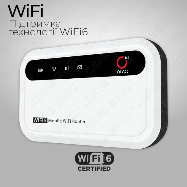 Високошвидкісний маршрутизатор 4G модем/роутер Wi-Fi OLAX MF985 (Cat.4 ...