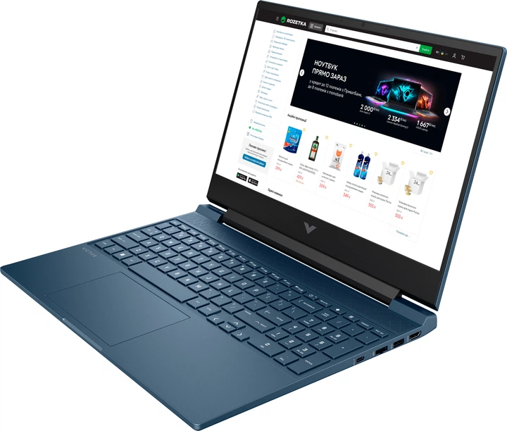 Ноутбук HP Victus Gaming Laptop 15-fb3021ua (BF1P1EA) Performance Blue ...