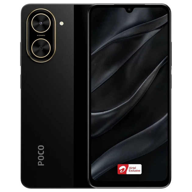 Смартфон Xiaomi POCO C71 4/128GB (with charger) Black EU – фото ...