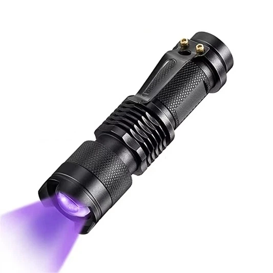 Ультрафіолетовий ліхтарик SK68 LED UV Flashlight 395nm, 1хАА, Portable ...