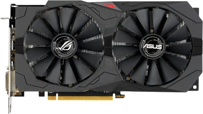 Відеокарта AMD Radeon RX 580 8GB Asus ROG Strix 2048SP (STRIX-RX580 ...