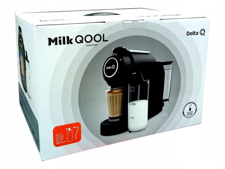 Кавоварка капсульна з капучинатором Delta Q Milk Qool Evolution ...