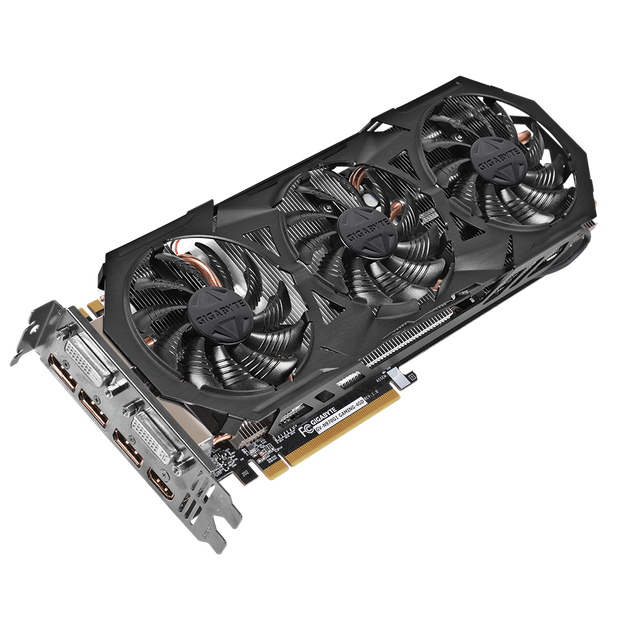 Відеокарта PCIe Nvidia GeForce GTX 970 4GB GIGABYTE GV-N970G1 GAMING ...