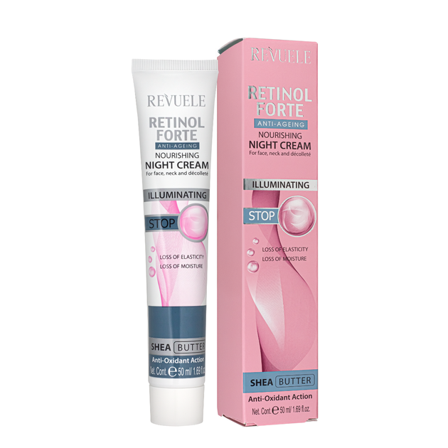 Крем для обличчя антивіковий Revuele Retinol Forte Anti-Ageing з ...