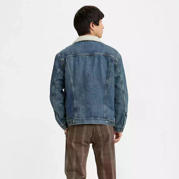 Джинсова куртка Levi's Type III Sherpa Trucker Jacket Color: Television ...