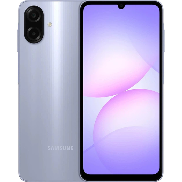 Смартфон Samsung Galaxy A07 4/128GB Light Violet (SM-A075FLVGSEK) UA ...