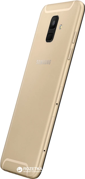 Мобильный телефон Samsung Galaxy A6 SM-A600 3/32GB Gold (SM-A600FZDNSEK) – фото, отзывы ...