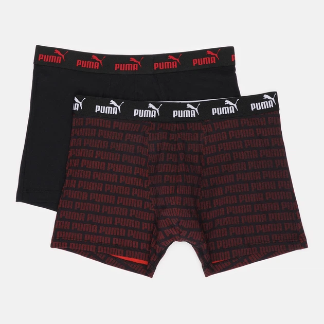 Набір трусів боксерів чоловічих бавовняних Puma Elements Men Logo Print ...