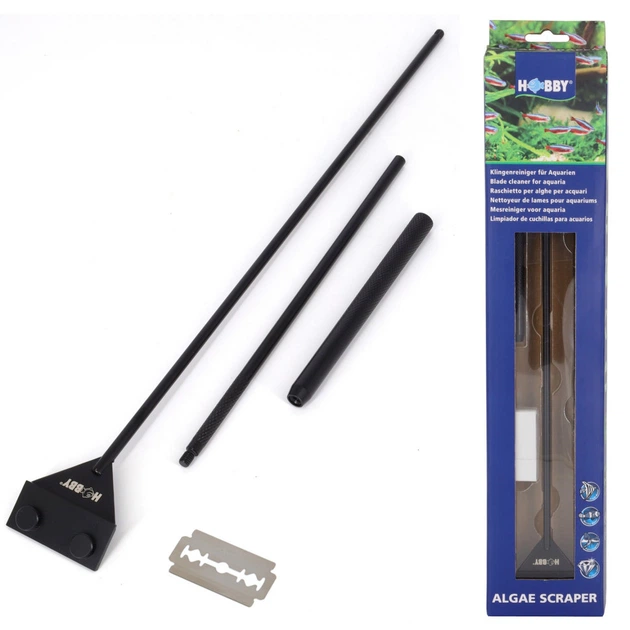 Скребок для очищення скла акваріума Hobby Algae Scaper 47-65см (61497) – купити онлайн на ROZETKA