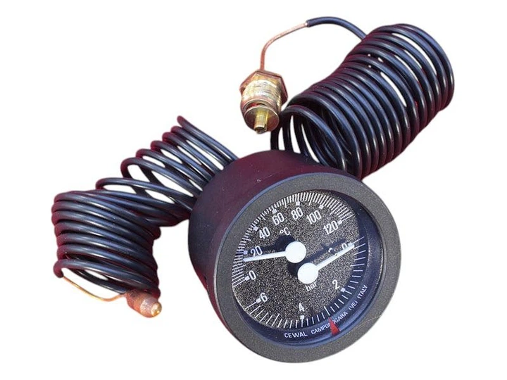 Термоманометр 52 мм для газовых котлов (7098311, 030646) – ROZETKA. Купить Термоманометр 52 мм ...