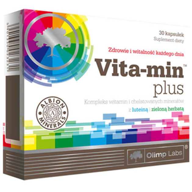Витамины OLIMP Vita-min Plus 30 капс – фото, отзывы, характеристики в ...