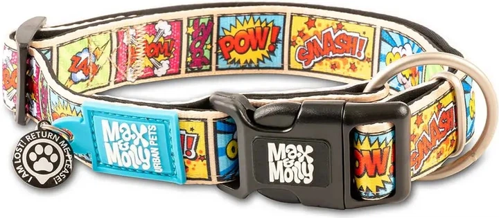 Нашийник Max & Molly Urban Pets для собак Комікси Smart ID Collar ...