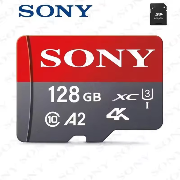 Карта пам'яті Sony microSD A2 128GB Class 10 U1 (100MB/s) – фото ...
