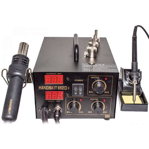 Паяльная станция Extools (HandsKit) 852D+ – фото, отзывы ...