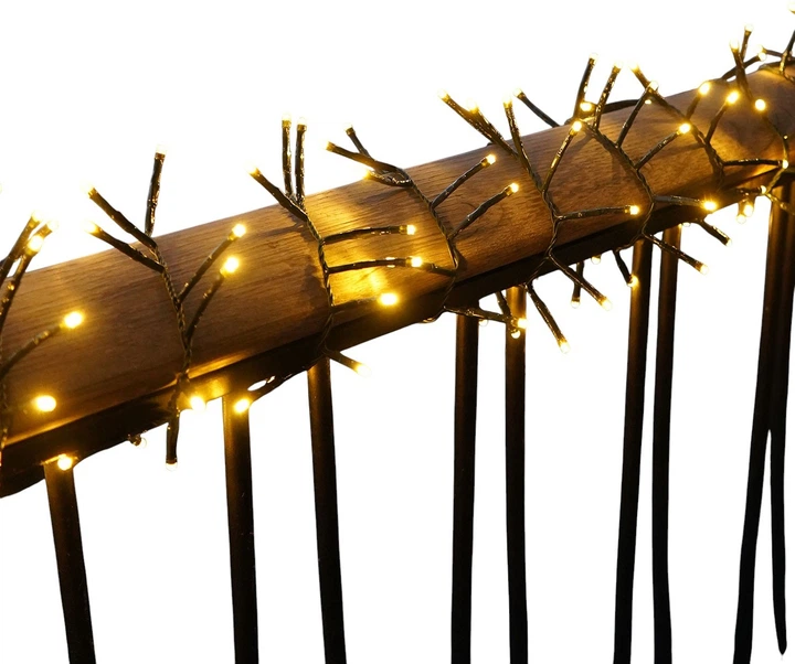 Гирлянда Sirius Easy-Line Cluster 380 LED Теплый белый 7.6 м ...