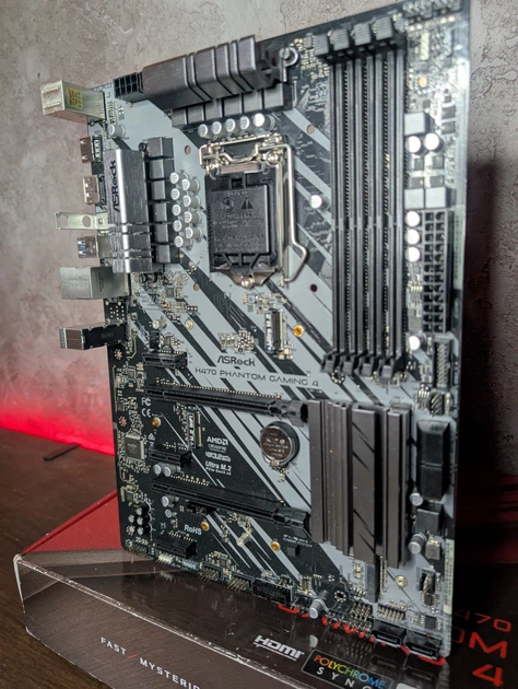 Материнська плата ASRock H470 Phantom Gaming 4 - Б/В – фото, відгуки ...