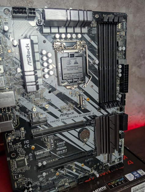Материнська плата ASRock H470 Phantom Gaming 4 - Б/В – фото, відгуки ...