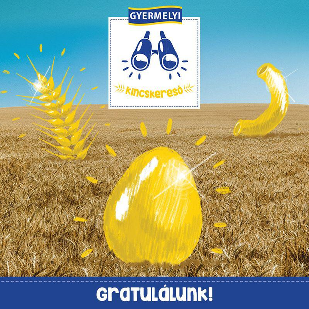Макароны Дурум Gyermelyi Vita Pasta Большой гофрированный квадрат 500г ...