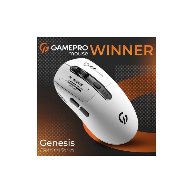 Мышка GamePro Genesis Winner Wireless/Bluetooth/USB White (GM079W ...