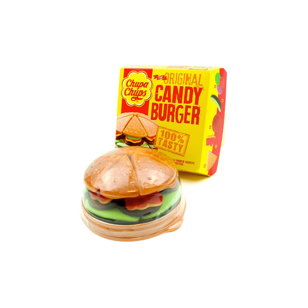 Цукерки жувальні Chupa Chups Original Candy Burger Мармеладний бургер ...