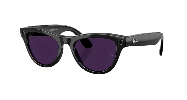 Смарт-очки Ray-Ban Meta Skyler Gen2 Standard Shiny Black Frame/Clear to ...