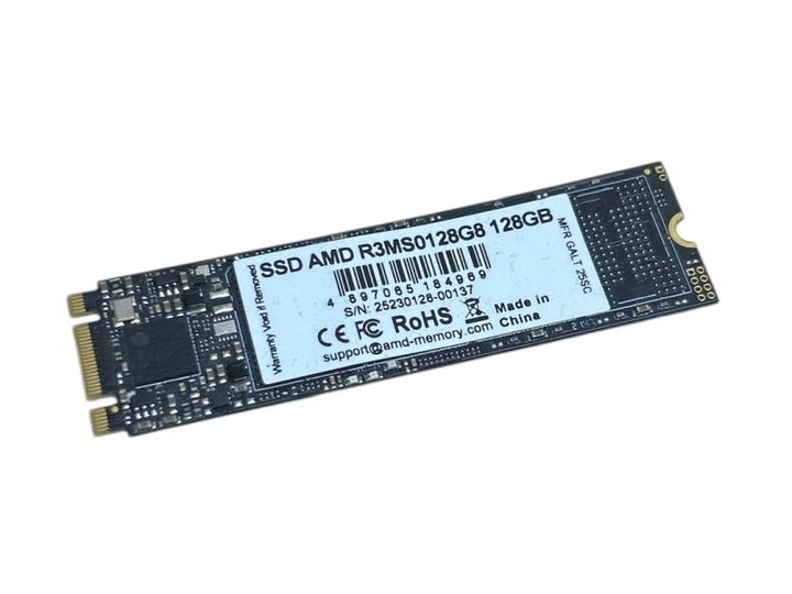 SSD накопитель 128 ГБ AMD Radeon R3 (M.2 2280, 3D NAND (TLC), SATAIII ...