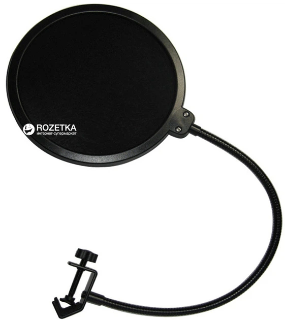 Поп-фільтр для мікрофона Pop Shield 150х350х45 мм (Y00001) – фото ...