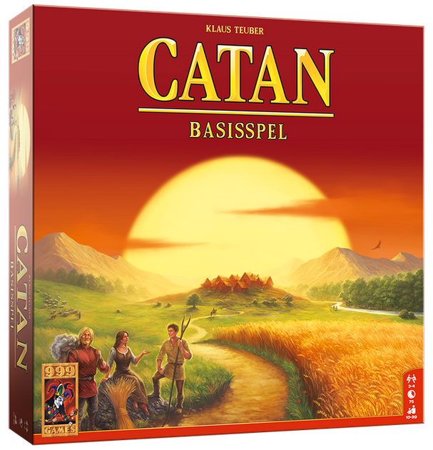 Настільна гра 999 Games Catan - Basic Game (999-KOL01E) (8720289472573 ...