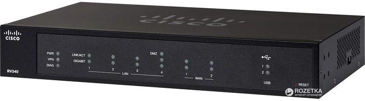 VPN-маршрутизатор Cisco SB RV340 Dual Gigabit WAN (RV340-K9-G5) – фото ...