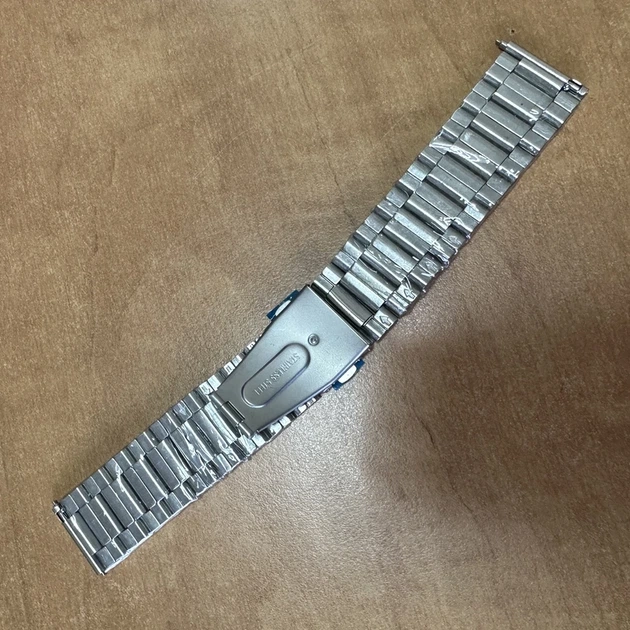 Ремінець Besta Ремінець металевий срібний розмір 24 – купить онлайн на ROZETKA