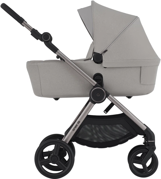 Коляска 2 в 1 Anex IQ Silve Світло-сіра (IQ-19 Silve) (8885020503241) – Купити з гарантією на ...