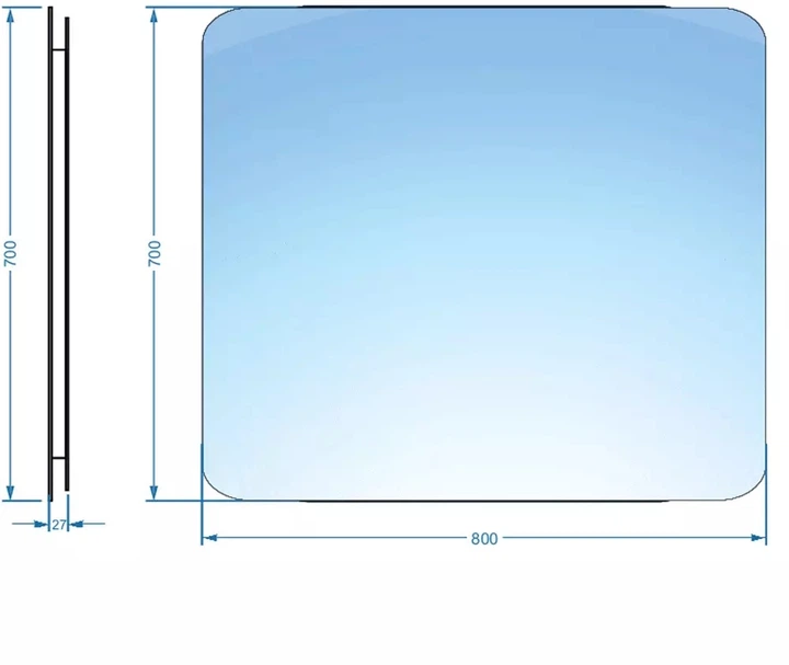 Дзеркало Devit Basic 4800700 – фото, відгуки, характеристики в інтернет-магазині ROZETKA ...