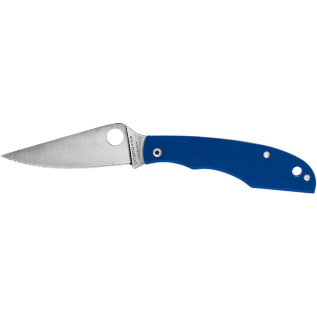 Ніж Spyderco Grasshopper 12C27 G-10 Blue (m502400) - Тактичне ...