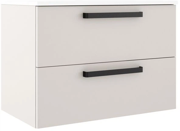 Тумба підвісна DEVIT Fresh 80 з умивальником 088731V бежева – фото, відгуки, характеристики в ...