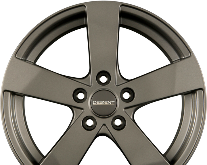 DEZENT TD GRAPHITE - Graphite Matt R17 W7.5 PCD5x108 ET40 DIA70.1 ...