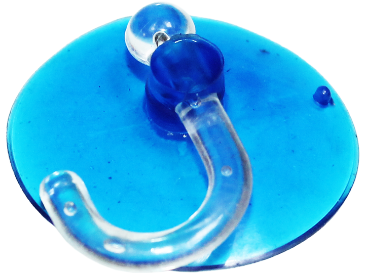 Гачок FROM FACTORY KRN на присосці кольорові асорті діаметр 4см від ...