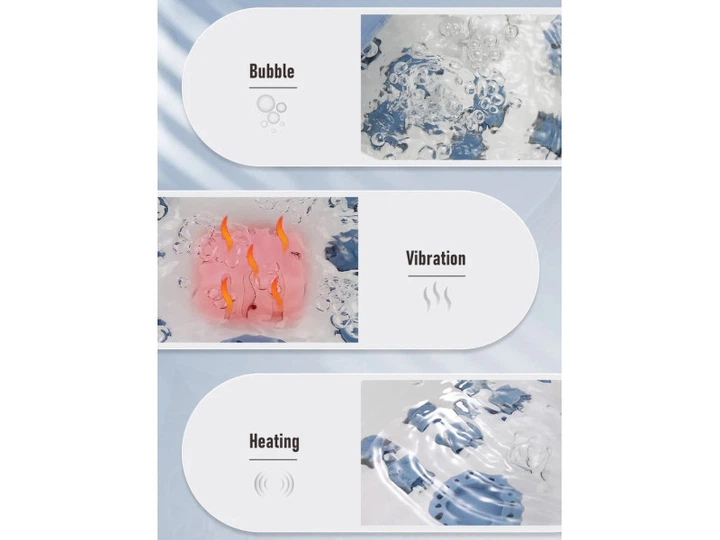 Масажна ванна для ног Naipo XKAM-SPA18 Blue – фото, відгуки ...