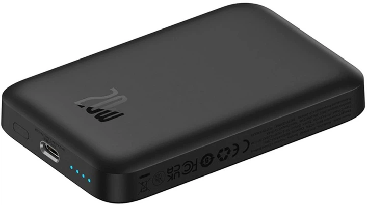 УМБ Baseus Magnetic Mini Air Wireless 6000mAh 20W Black (P10059002113 ...