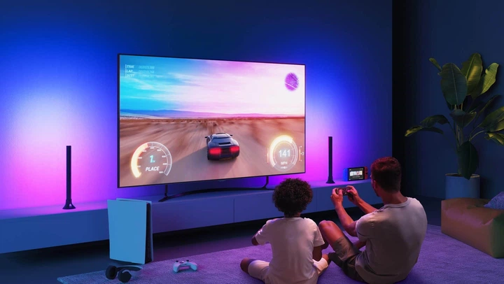 Набір підсвічування H6046 Flow Plus Light Bars, RGBIC, WI-FI/Bluetooth ...