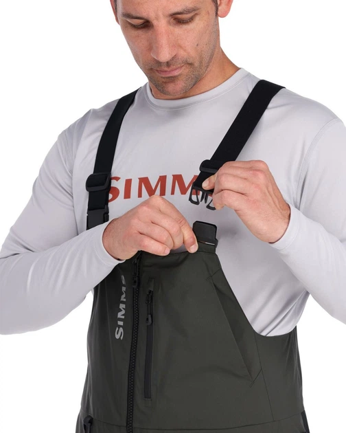 Комбинезон Simms Guide Insulated Bib Carbon XL – Брендовая одежда | ROZETKA