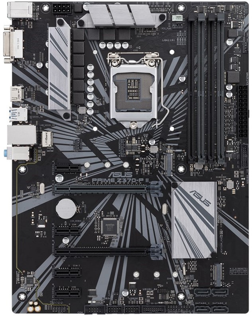 Материнская плата Asus Prime Z370-P II (s1151, Intel Z370, PCI-Ex16 ...