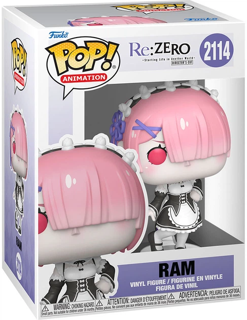 Ігрова фігурка Funko Pop! Re:Zero Рам (86512) – іграшки з доставкою від ...