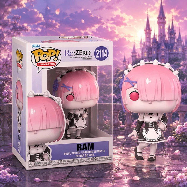 Ігрова фігурка Funko Pop! Re:Zero Рам (86512) – іграшки з доставкою від ...