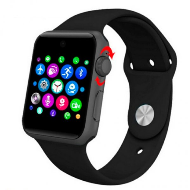 Умные смарт часы с сим-картой 2018 года Smart LF07 5035 UWatch Black ...